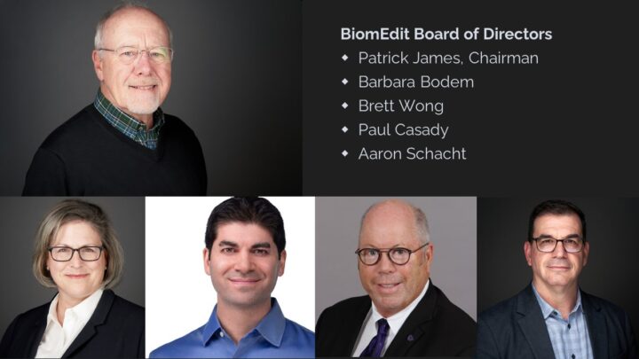 Microbiome Biotech Company BiomEdit Appoints Chairman and Board of ...